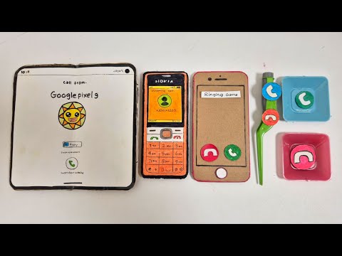 Google pixel fold/ NOkia 1200/ IPHONE 7/ earpick phone/ mini plate, incoming call