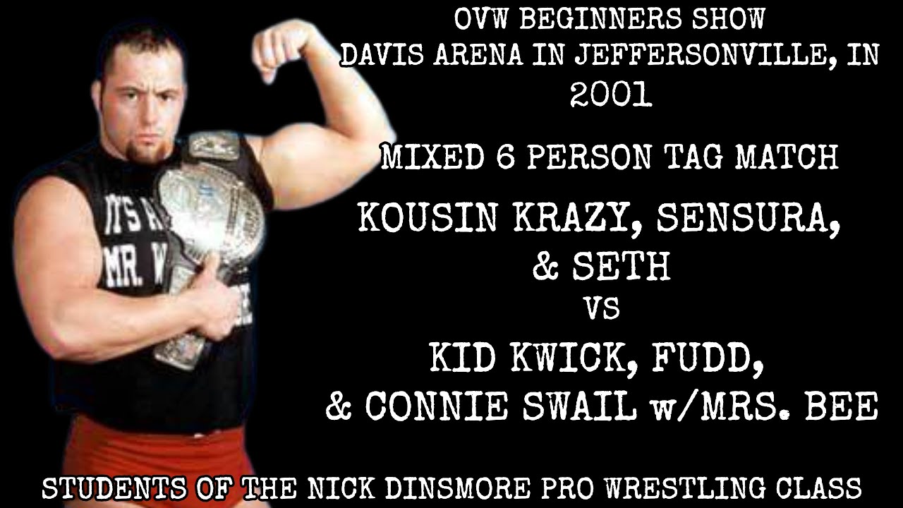 Kousin Krazy, Sensura, and Seth vs Connie Swail, Kid Kwick and Fudd w ...