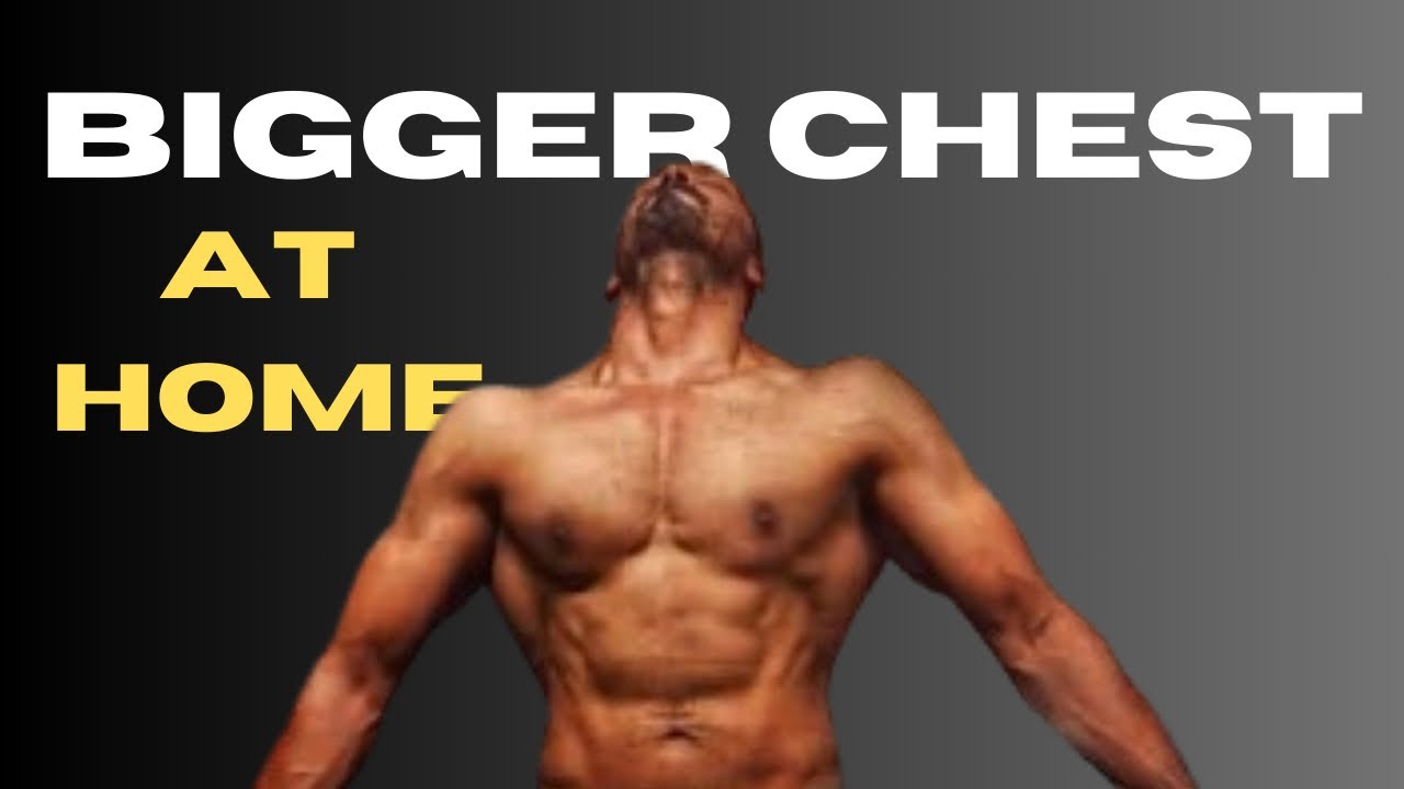 Bigger Chest Workout At Home ( Only Dumbbells ) - YouTube