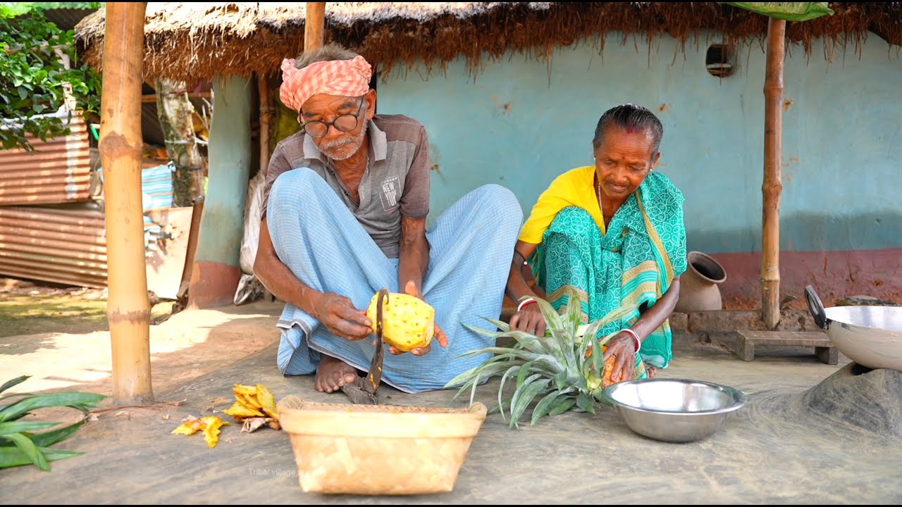 DELICIOUS PINEAPPLE PAYES RECIPE | payes recipe by indian tribe food ...