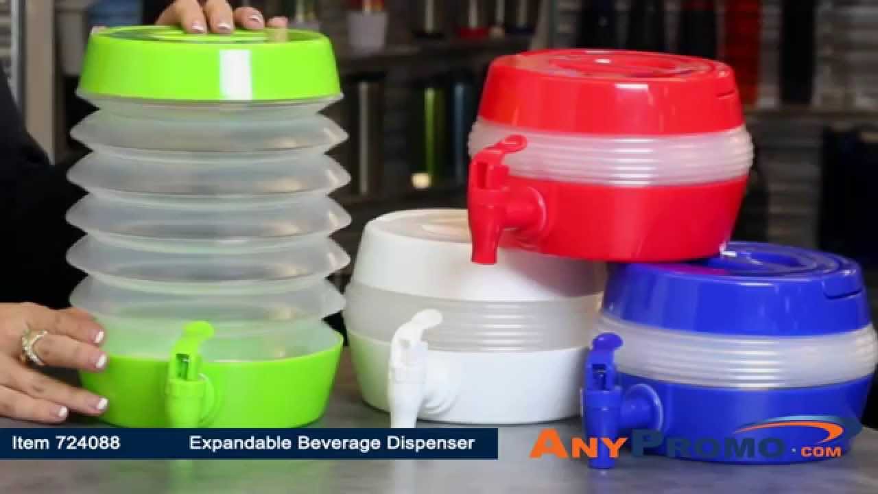 Promo Product Review: Expandable Beverage Dispenser| AnyPromo 724088 ...