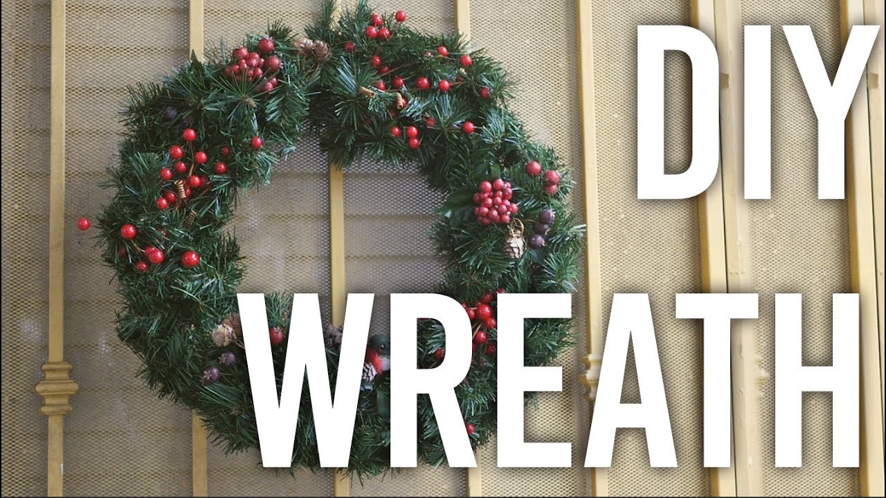 How to Make and Decorate Wreaths - DIY - YouTube