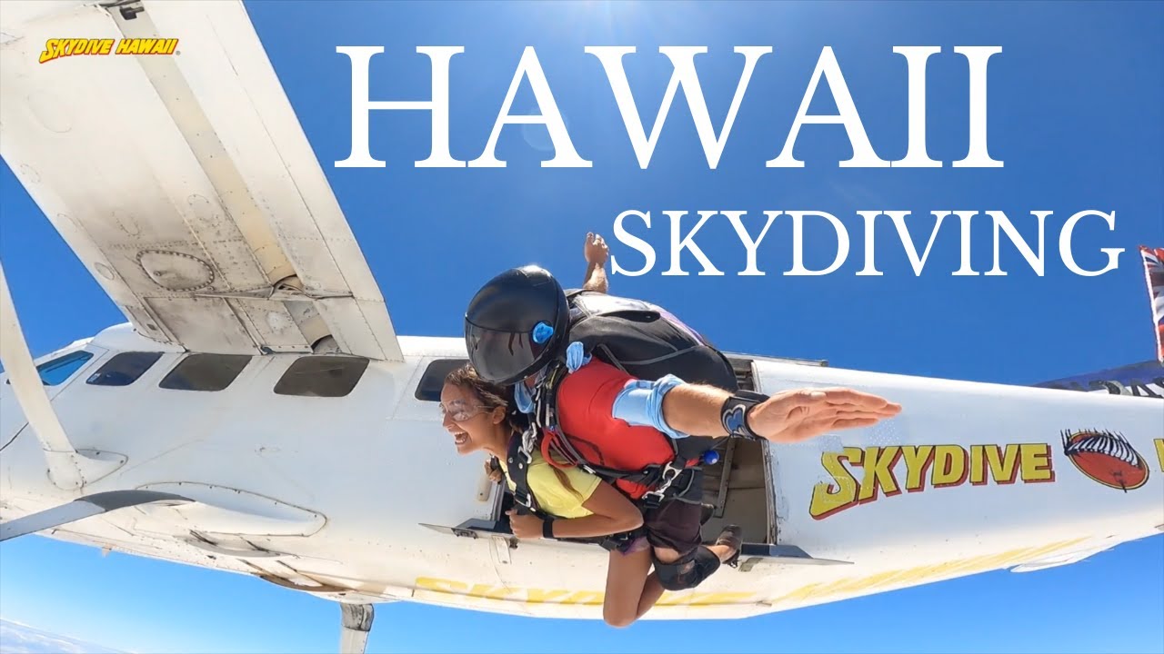 Skydiving Hawaii: BUCKETLIST Experience - YouTube