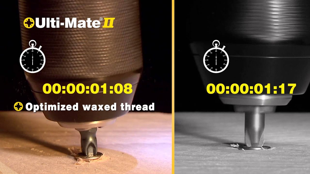 Ulti-Mate II - High Performance Wood Screws - YouTube
