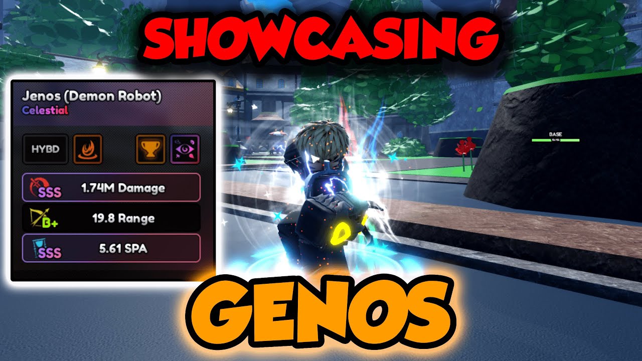 Jenos (Demon Robot) Evo SHOWCASE | Anime Last Stand - YouTube