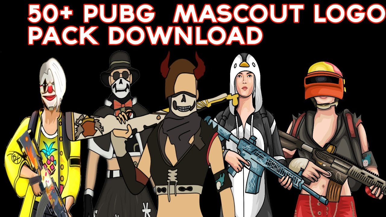 50+ Best Pubg Mascots Logo Pack | Free Pubg Mascot Logo | Download Pubg ...