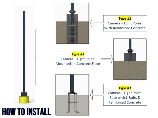 Light Pole Installation