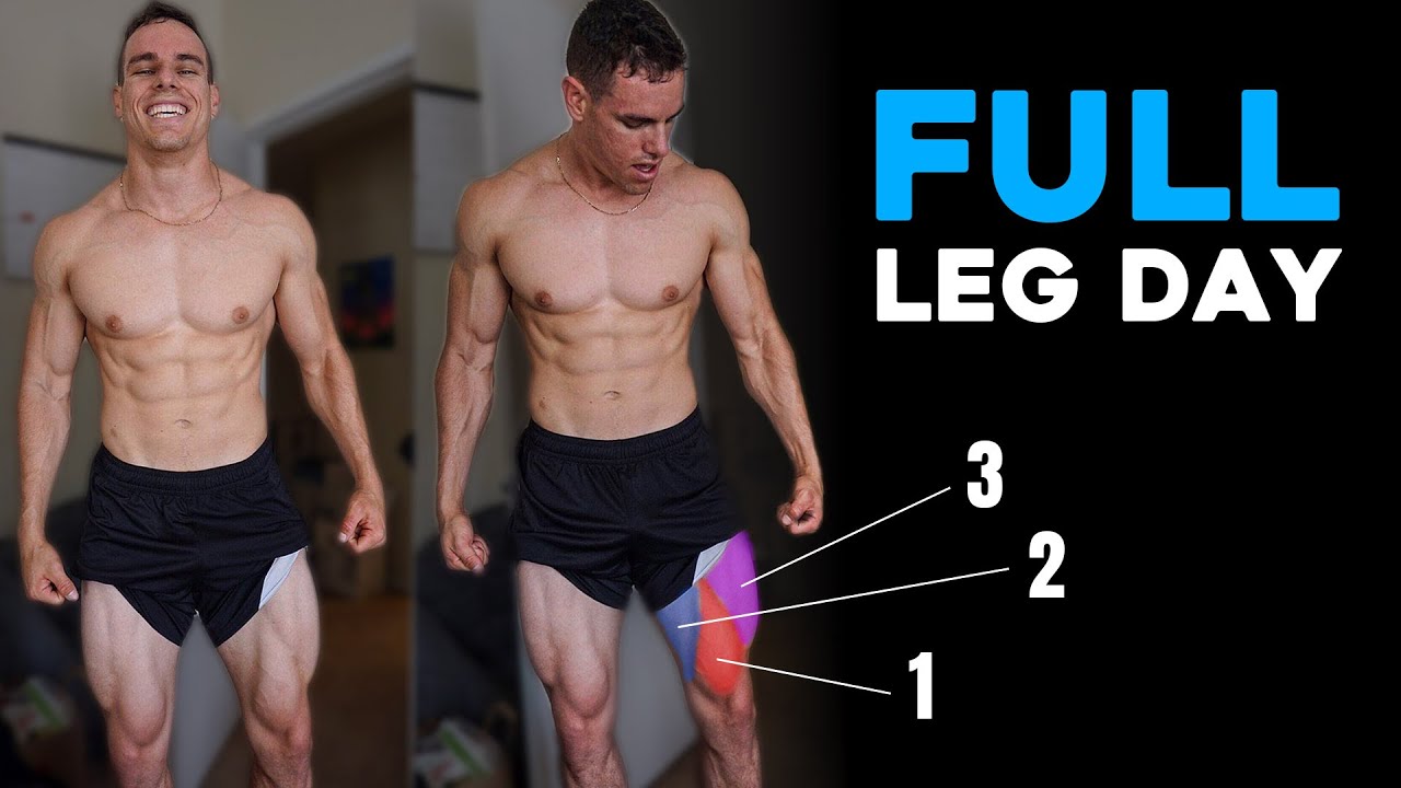 FULL Leg Workout | Day 26 - YouTube