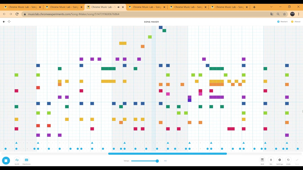 linear ring - enchanted love (Chrome Music Lab) - YouTube