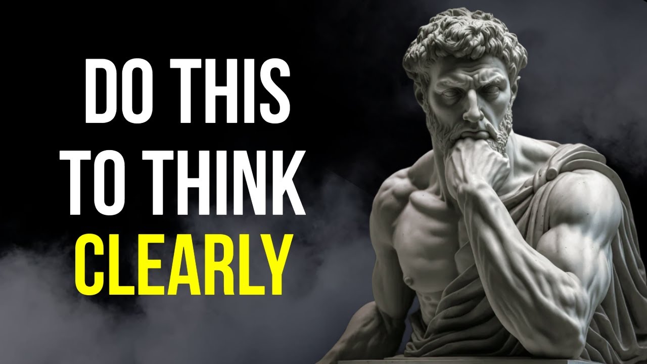 6 Stoic Lessons on the art of THINKING CLEARLY | STOICISM - YouTube