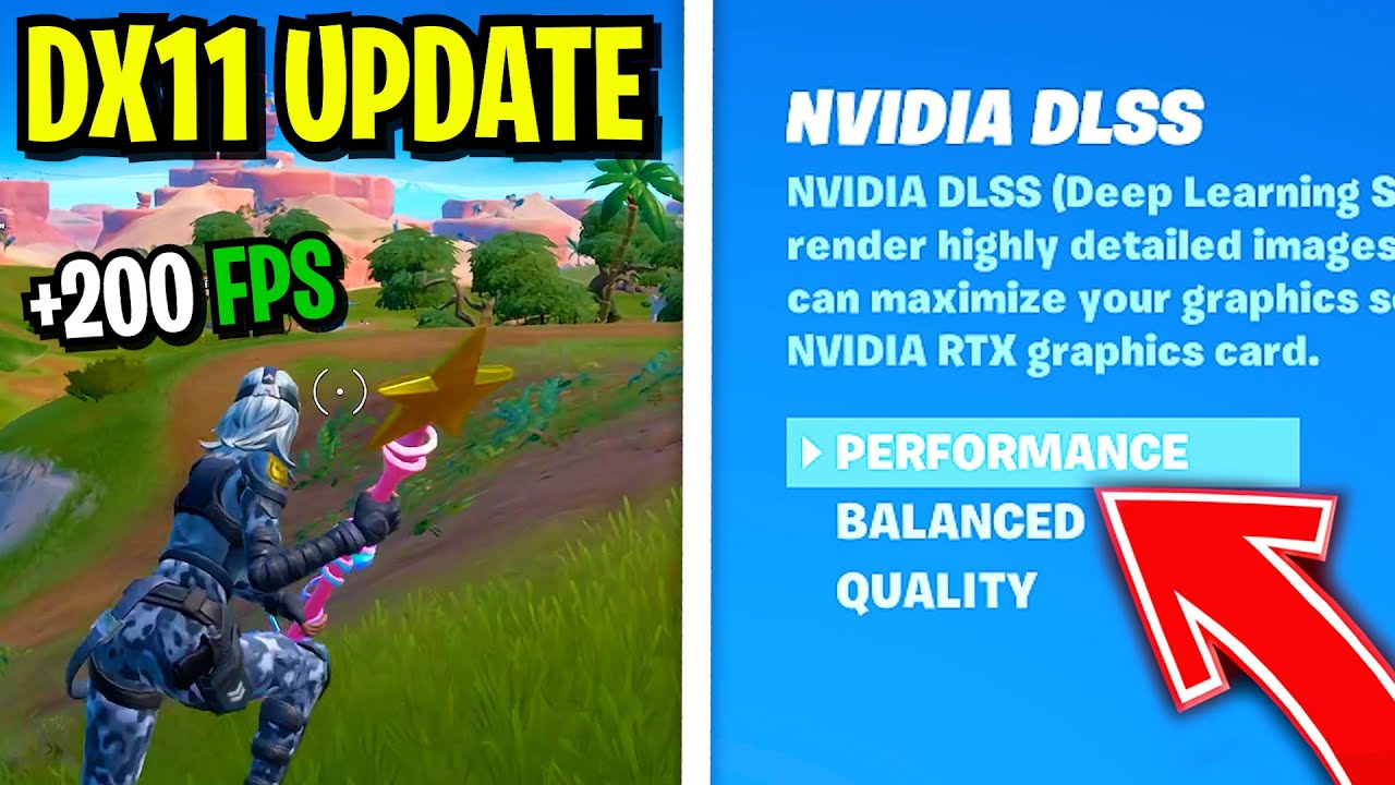 New Performance Update in Fortnite Season 3 (DX11 Performance Mode ...