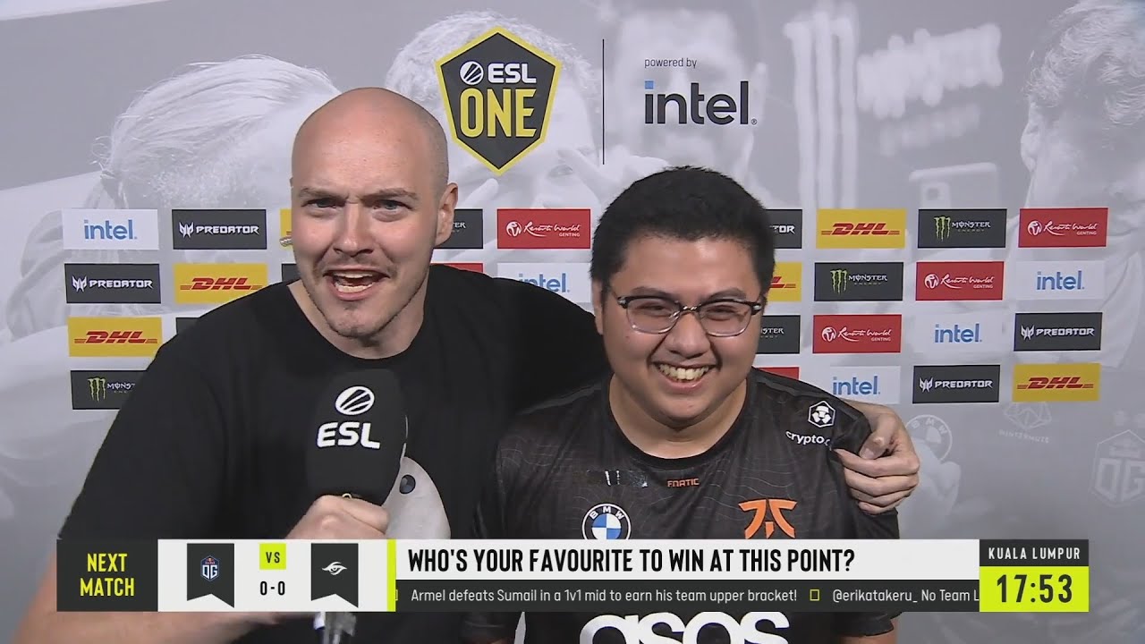 Epic Slacks Interview With Armel After Beeting Sumail 1v1 - Dota 2 ...