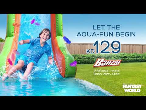 Banzai Inflatable Bash Party Slide