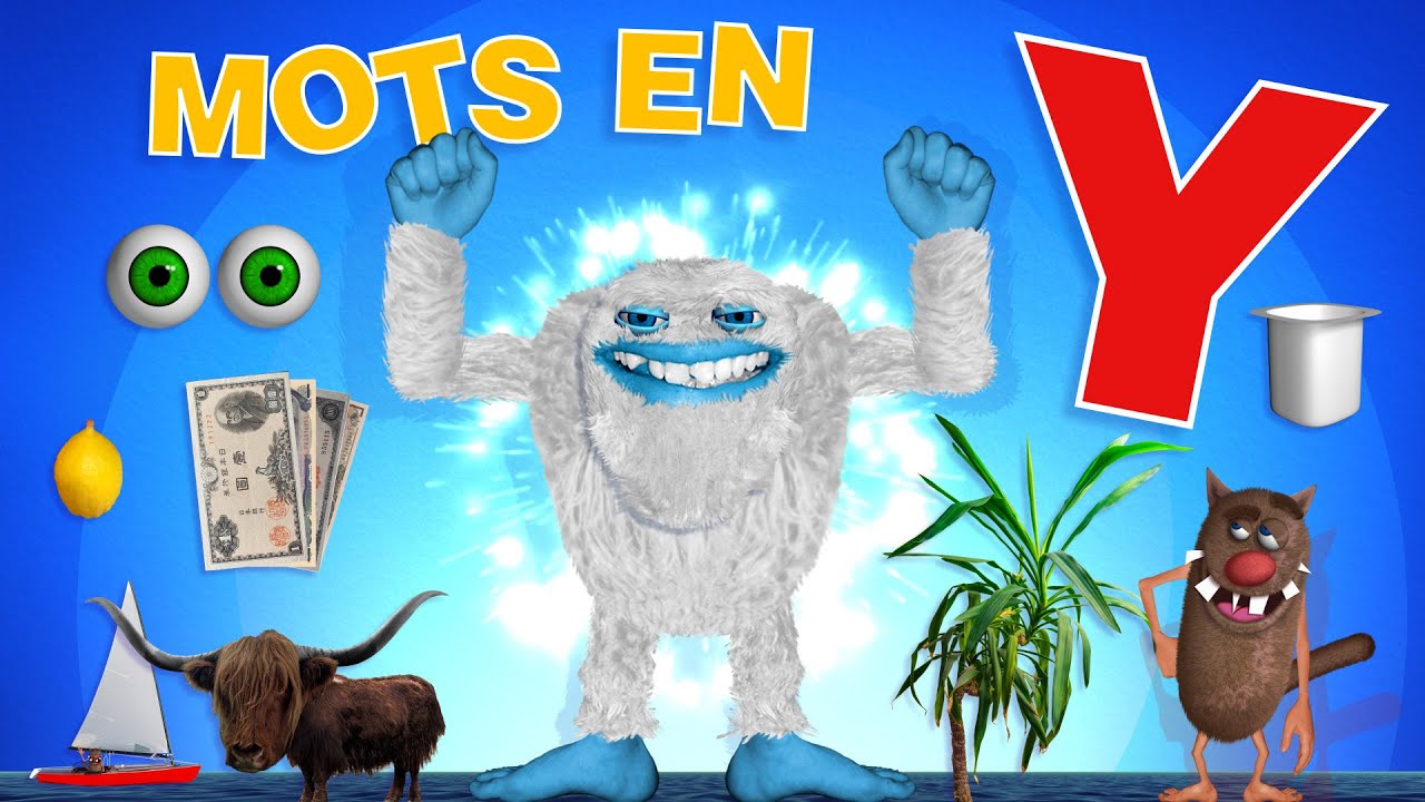 Foufou - Mots commençant par Y pour les enfants (Learn words starting ...