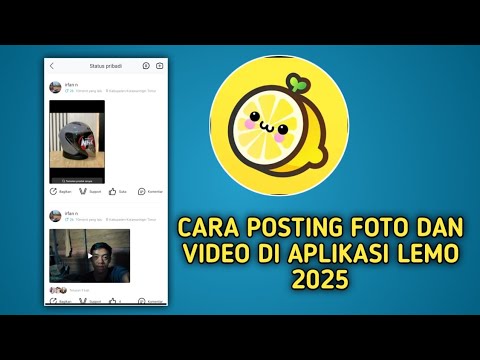 Cara Posting Foto dan Video di Aplikasi Lemo Terbaru Mudah - YouTube