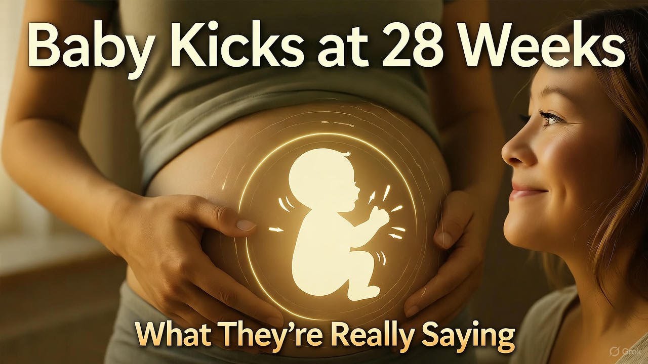 Baby Kicks at 28 Weeks What They’re Really Saying - YouTube