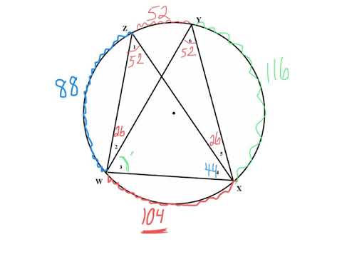 Inscribed Angles Practice Problems (10.4 Additional Practice) - YouTube