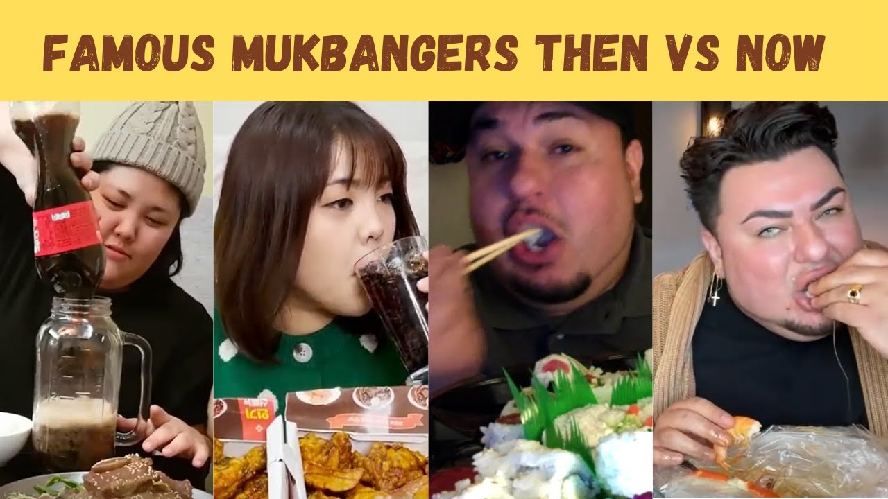 👀Famous Mukbangers Then Vs Now Reactions | INSANE Body Transformations ...