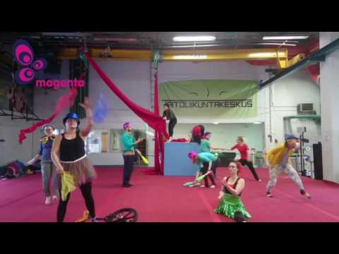 Greetings from Sirkus Magenta on World Circus Day 2017! - YouTube