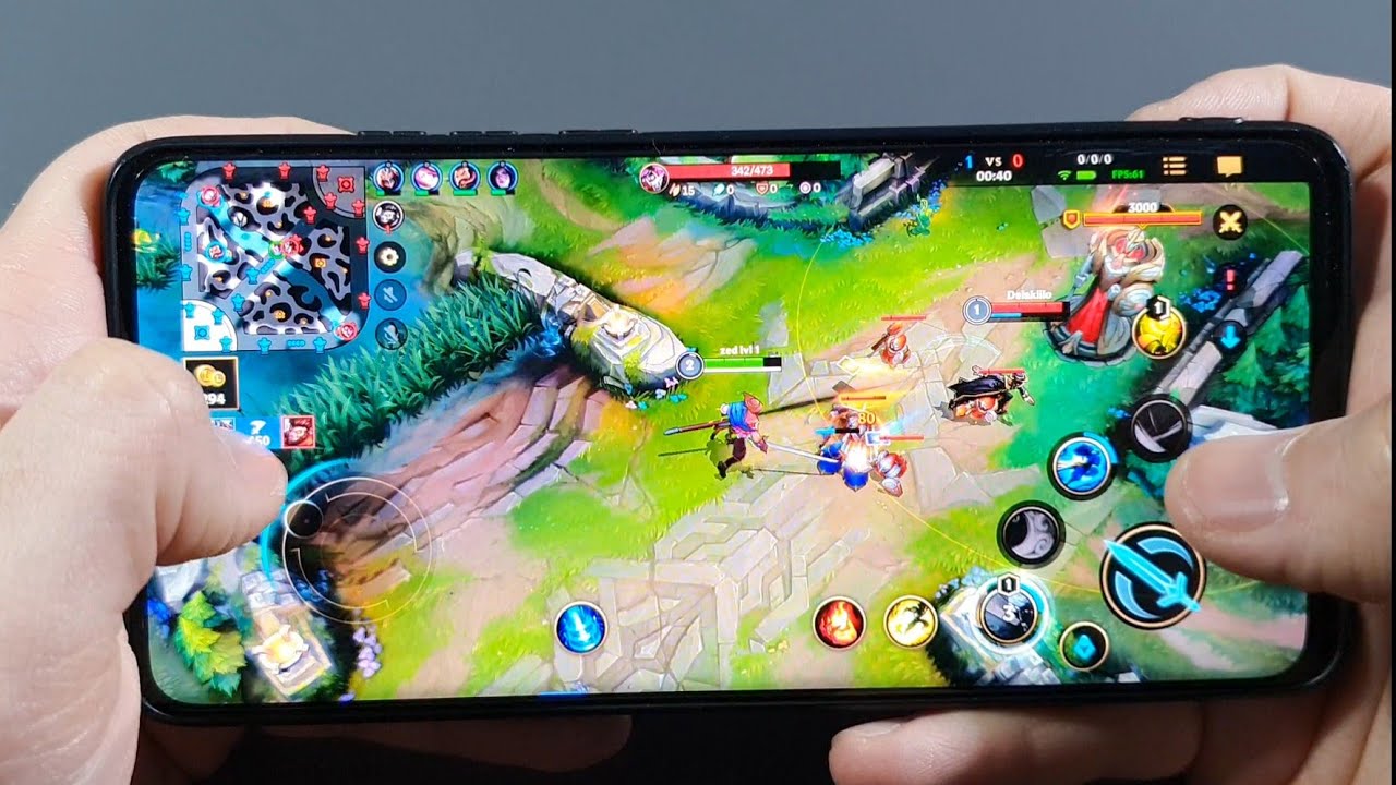 Huawei P30 Pro 6/128 Kirin 980 League of Legends 60fps Test - YouTube
