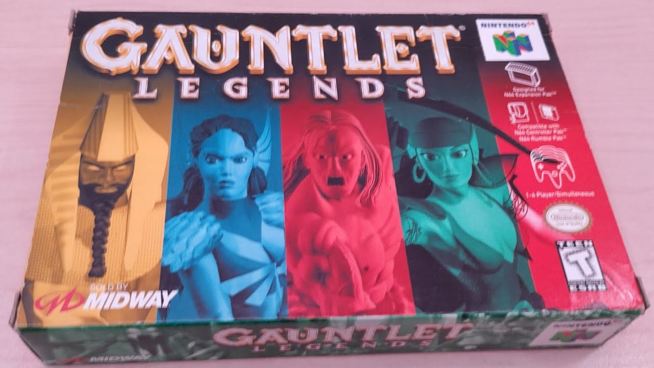 Part 1 of Gauntlet Legends (Introduction and Mountain Valley) - YouTube