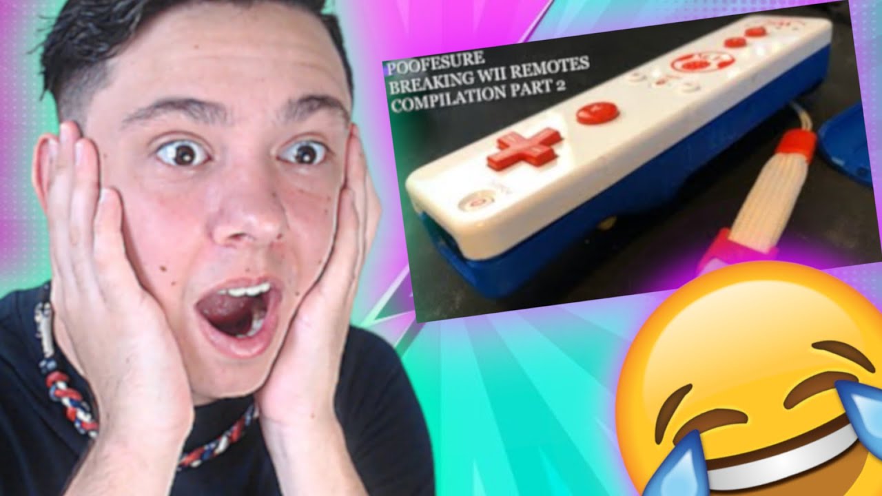 BEST POOFESURE COMP EVER 🤣 | Poofesure Breaking Wii Remotes Compilation ...