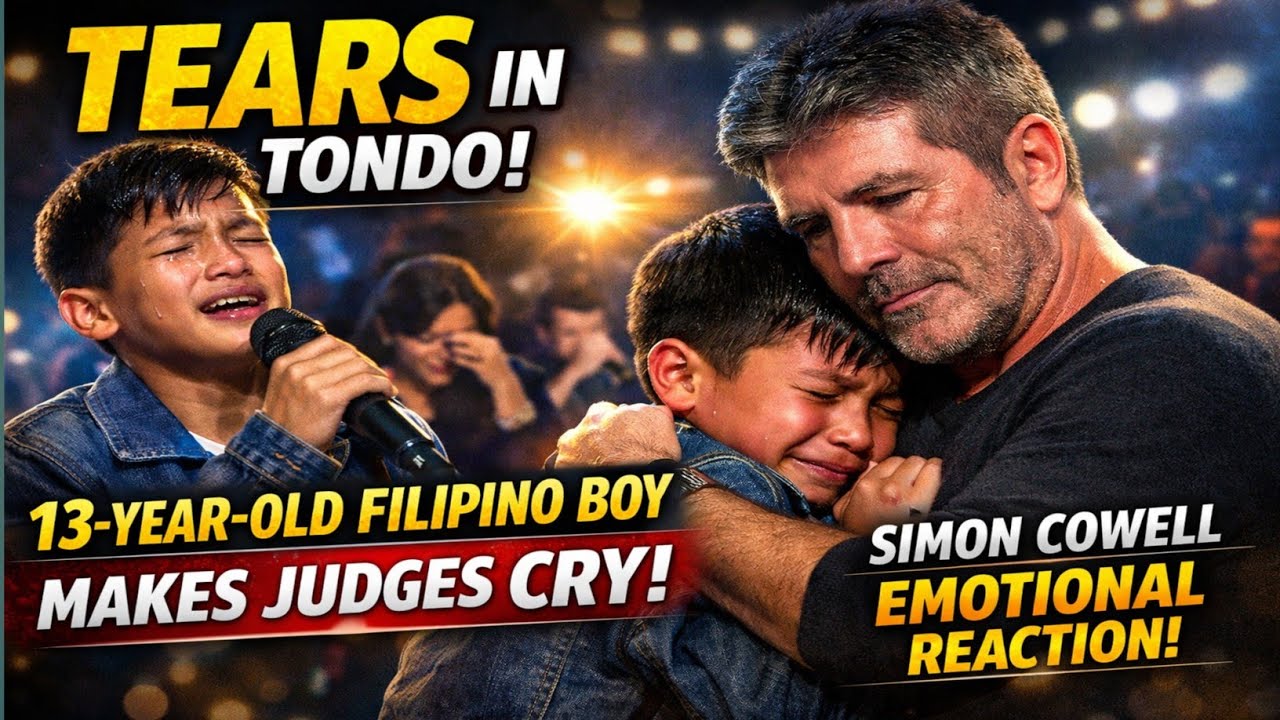 When a 13-Year-Old Filipino Boy Made theJudges CRY | Simon Cowell ...