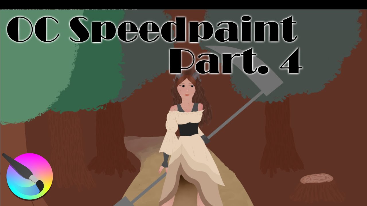 Speedpaint OC sur Krita partie 4 - YouTube