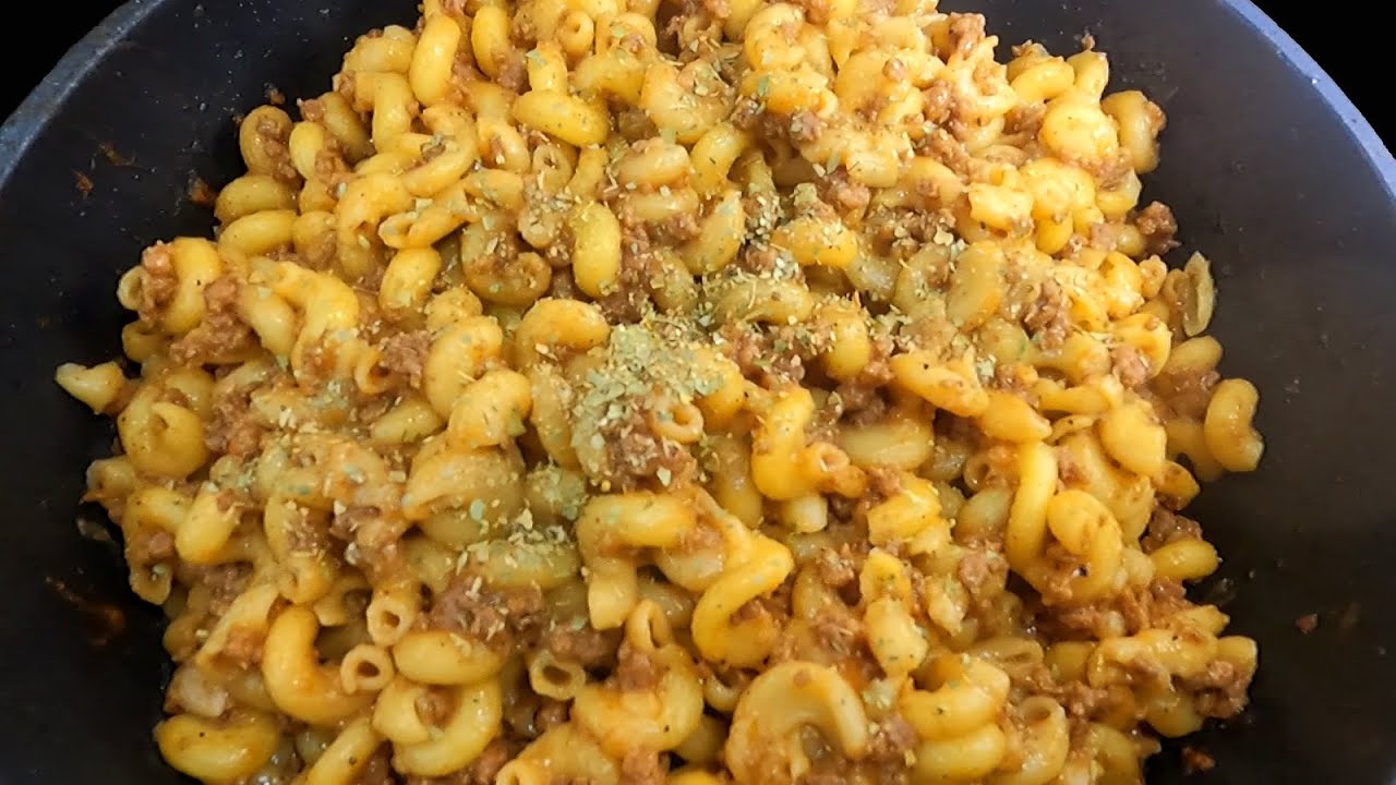 Beef Mince Macroni Incredibly Yumm Recipe - YouTube
