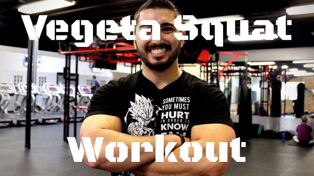 Vegeta Leg Day - YouTube