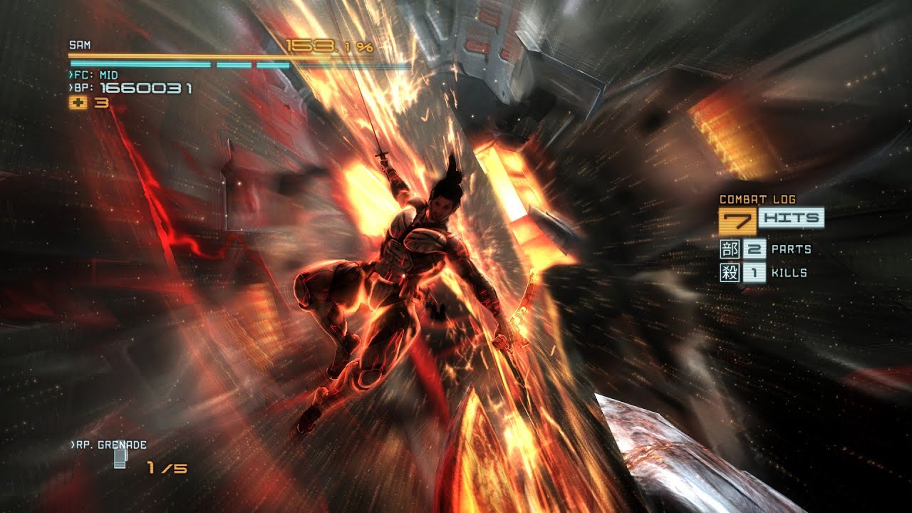 MGRR: Sam vs MG Ray (Revengeance, No Damage, S Rank) REDUX - YouTube