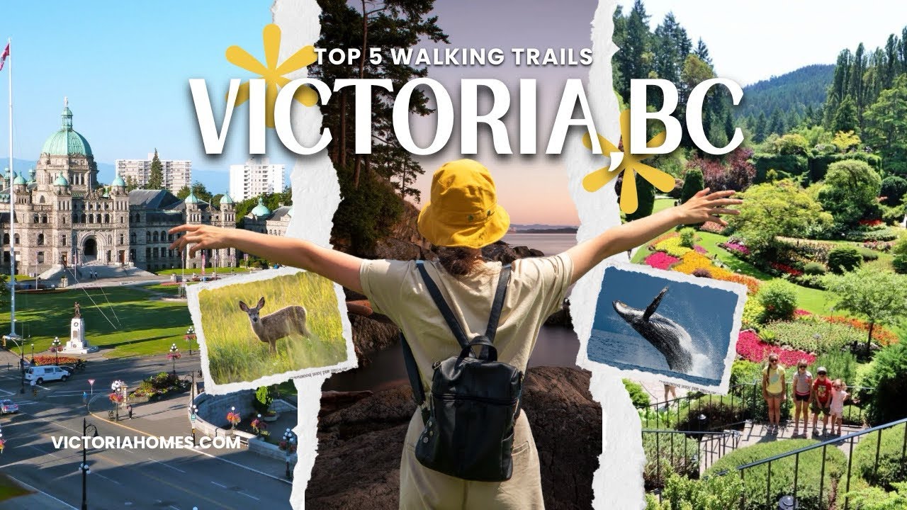 Top 5 Walking Trails In Victoria, BC - YouTube