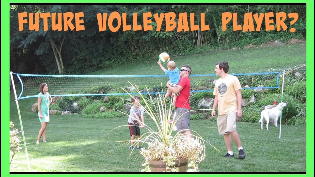 FUTURE VOLLEYBALL PLAYER? - 8/7/16 - MOMMYLIFEASJESS DAILY VLOGS - YouTube