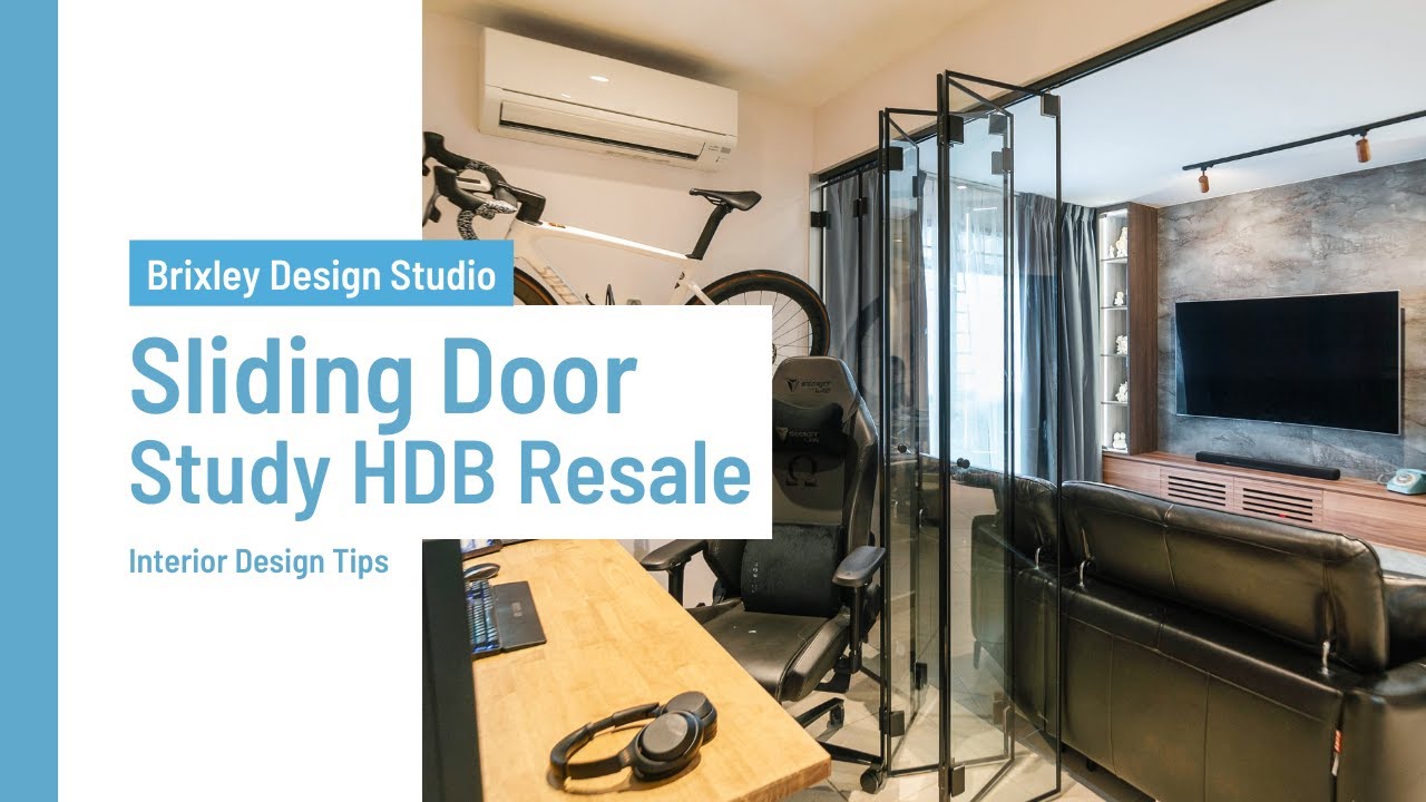 Interior Design Tips | Sliding Doors Study Room #interiordesign - YouTube