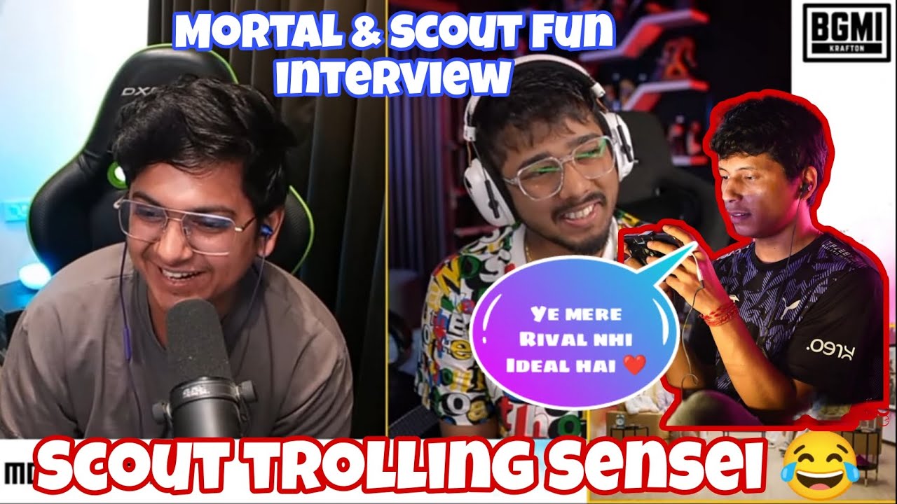 Mortal and Scout Fun Interview | Sensei on Mortal and Scout | Scout ...