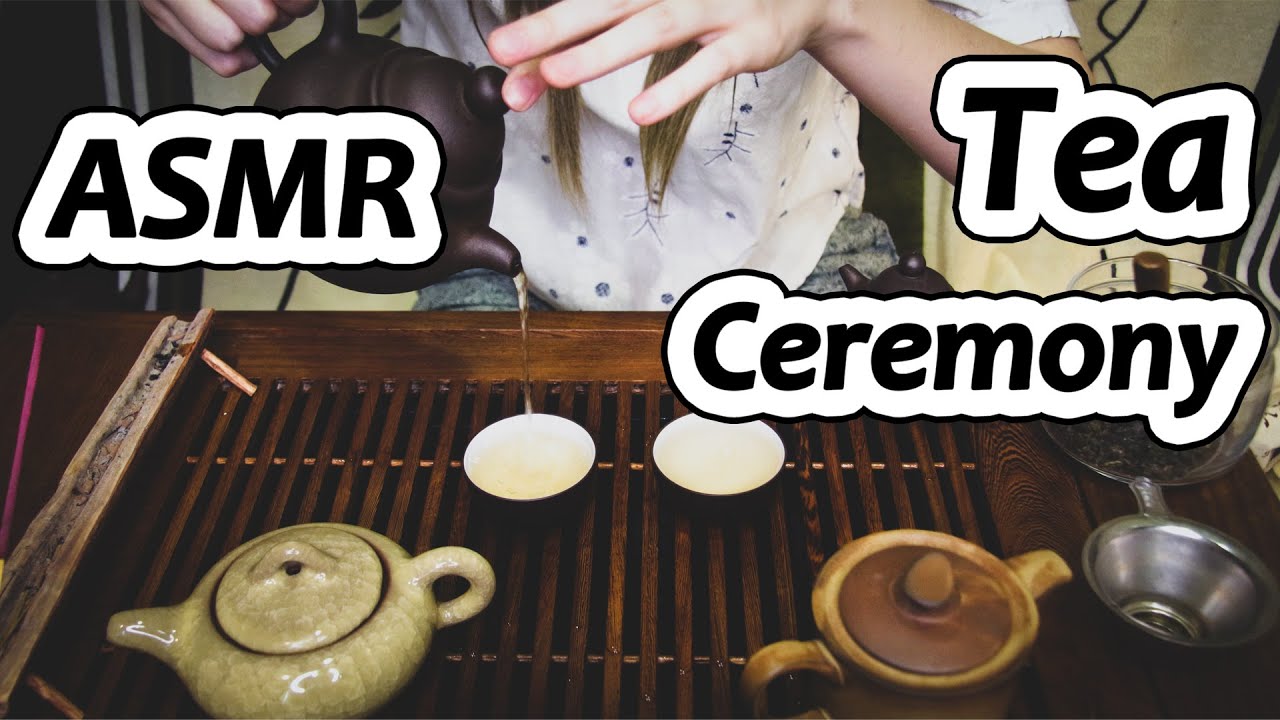 ASMR Relaxing Tea Ceremony Triggers 🍵 No Talking * ASMR For Sleep ...