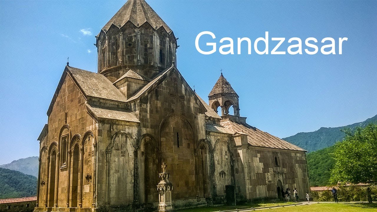 Gandzasar Monastery Nagorno Karabakh, Armenian cathedral (Գանձասար ...