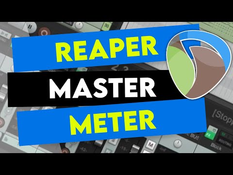 Why You Should Use the REAPER VU Meter (Beginners Guide!) - YouTube