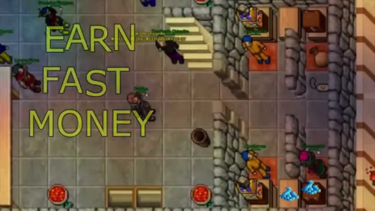 HOW TO EARN FAST MONEY TIBIA - YouTube