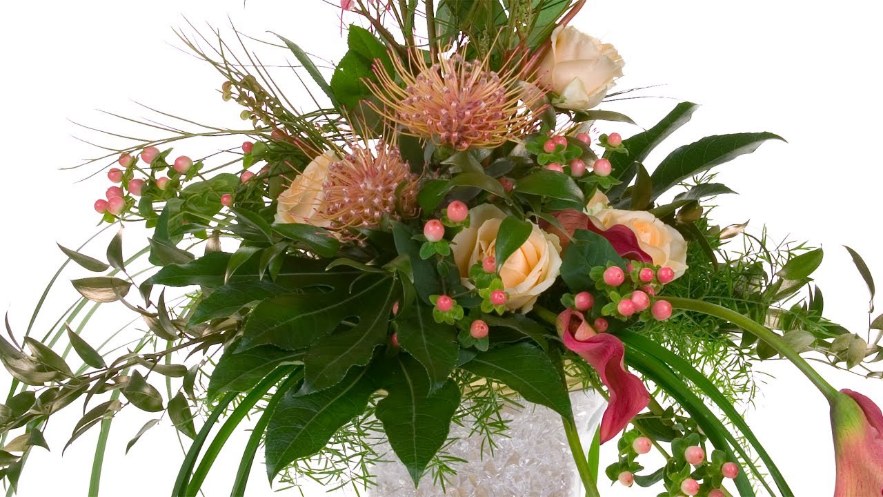 Elevated Floral Centerpiece - YouTube