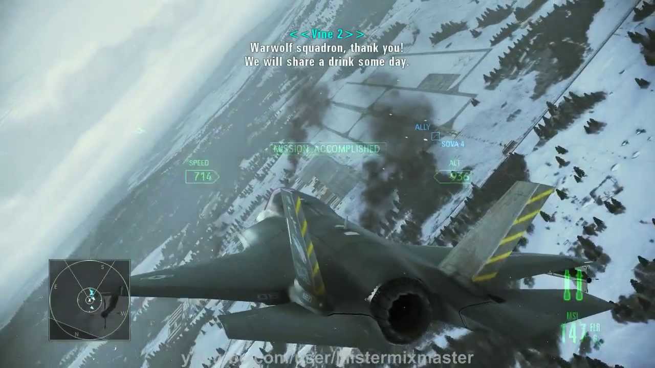 [PC] Ace Combat: Assault Horizon - Belyi Base Part 2 - YouTube