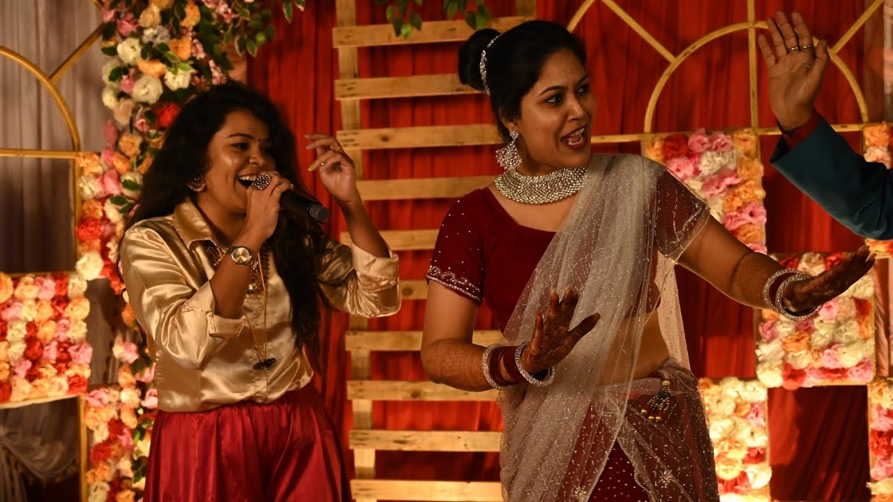 My sangeet day with my collage friend || must watch everyone ...