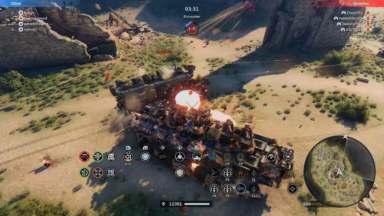 Crossout Clips. Flip 'em! Clan War Leviathans - YouTube