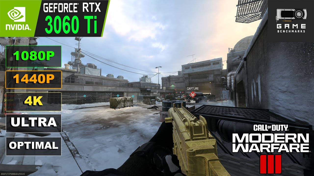 RTX 3060 Ti | Call Of Duty Modern Warfare 3. 1080P | 1440P | 4K Ultra ...