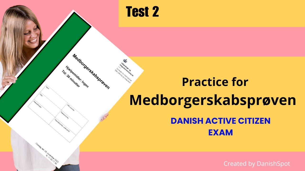 Medborgerskabsprøven test 2: Best and Free Practice Quiz for the Active ...
