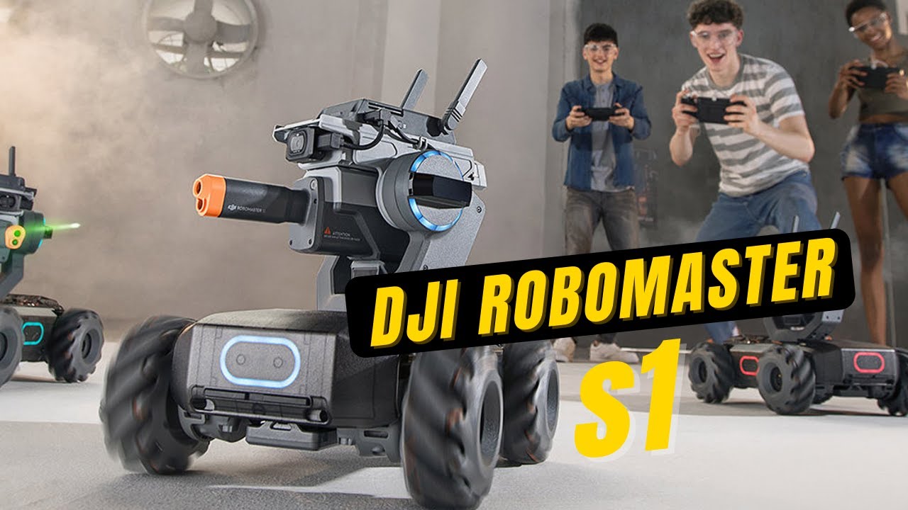 DJI RoboMaster S1 Assembly | DJI RoboMaster S1 cool gadget for kids ...