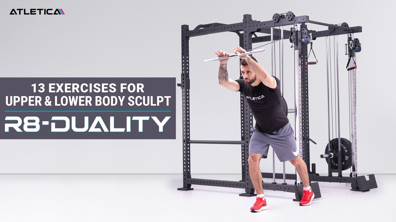 ATLETICA Power Racks Series - R8 Duality - Total Body Workout - YouTube