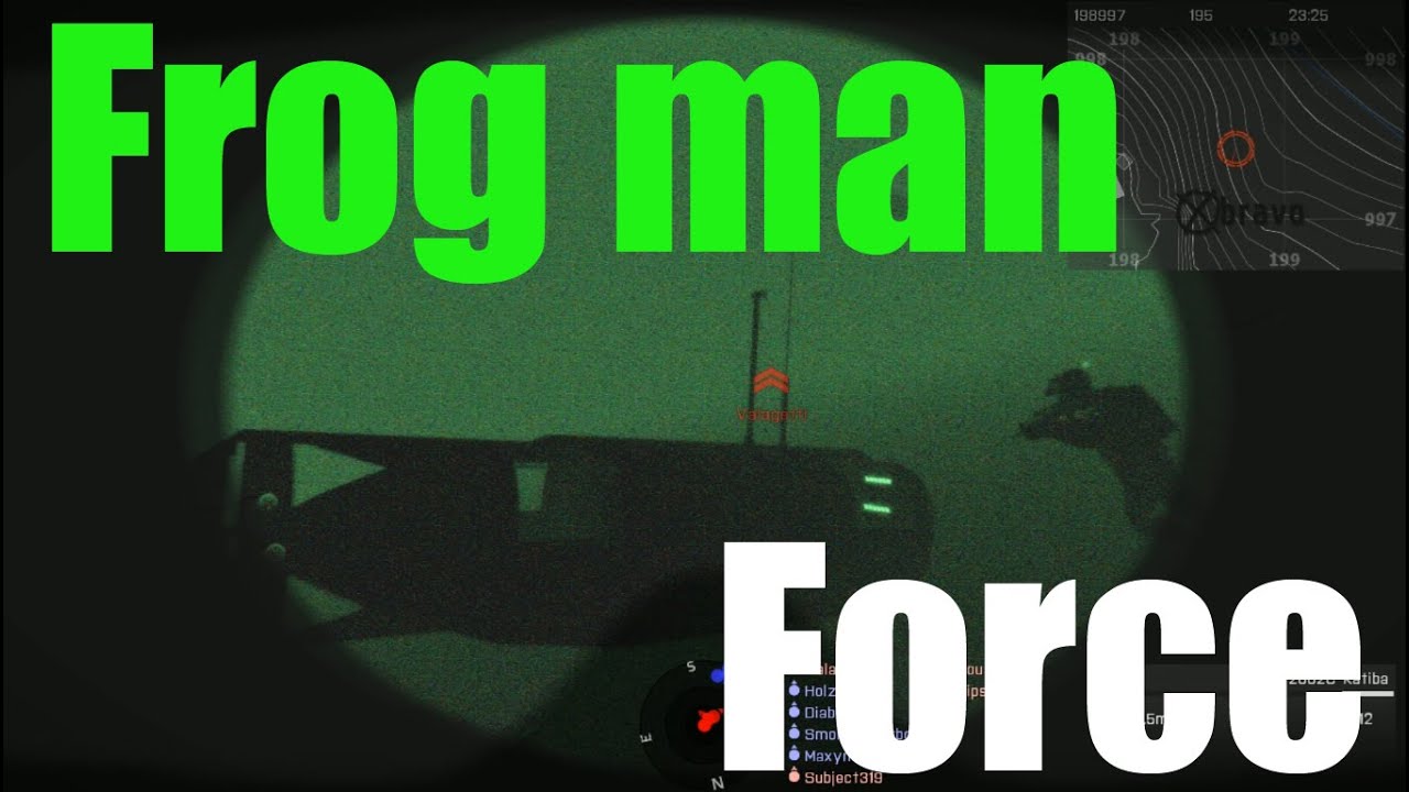 Frogman force - YouTube