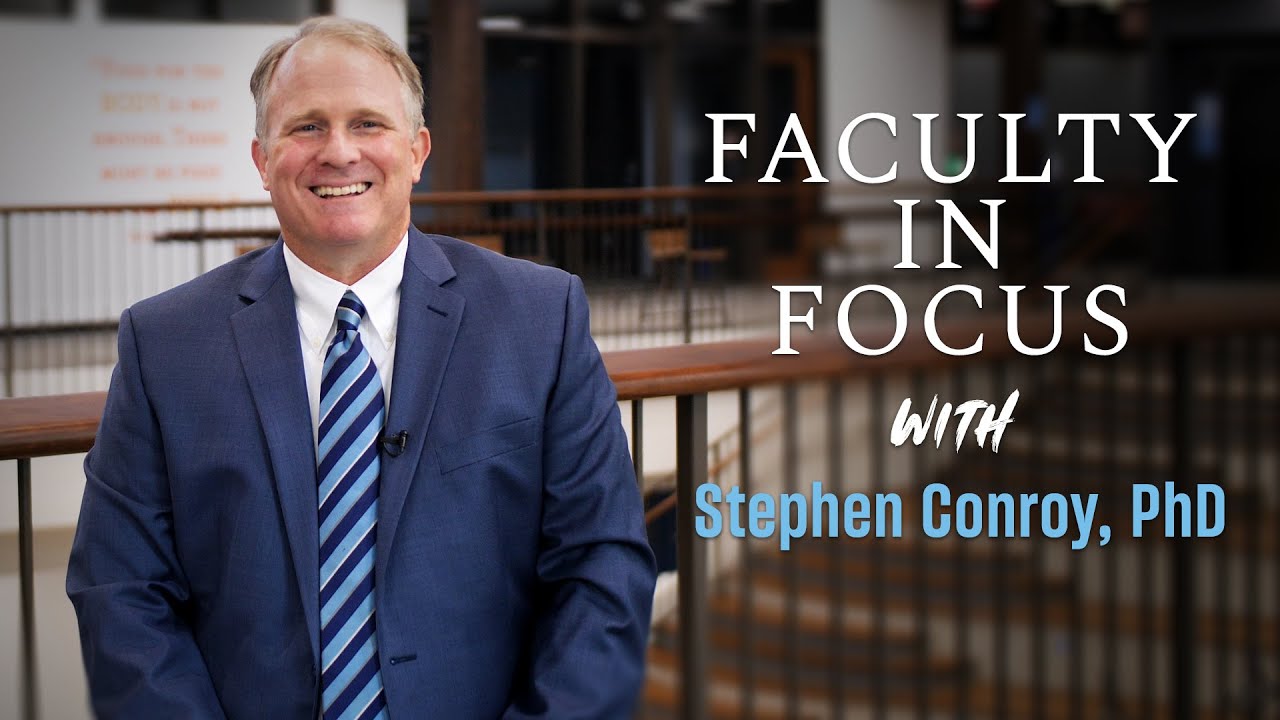 Faculty in Focus: Stephen Conroy, PhD - YouTube