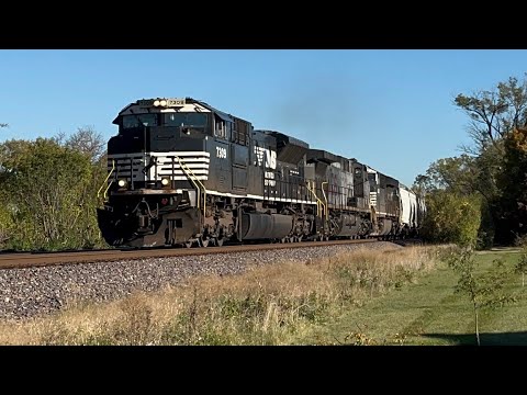 NS 7309 south | Des Plaines, IL | 10/19/24 - YouTube